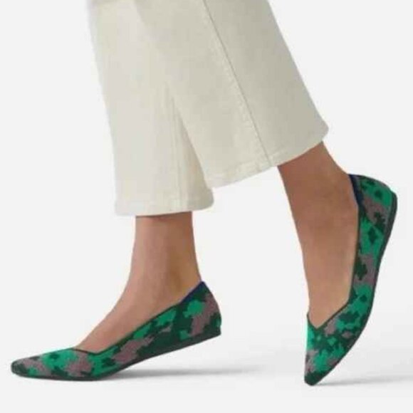 Rothy's | Shoes | New Rothys Botanicamo Green And Pink Retired Limited ...